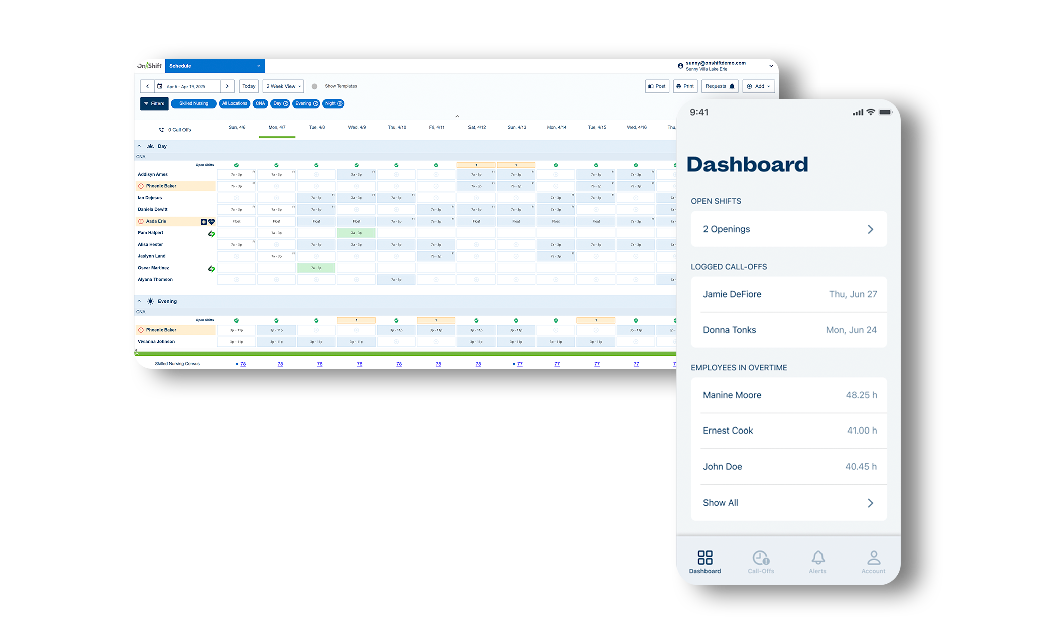 Workforce Management Software for Senior Care | OnShift